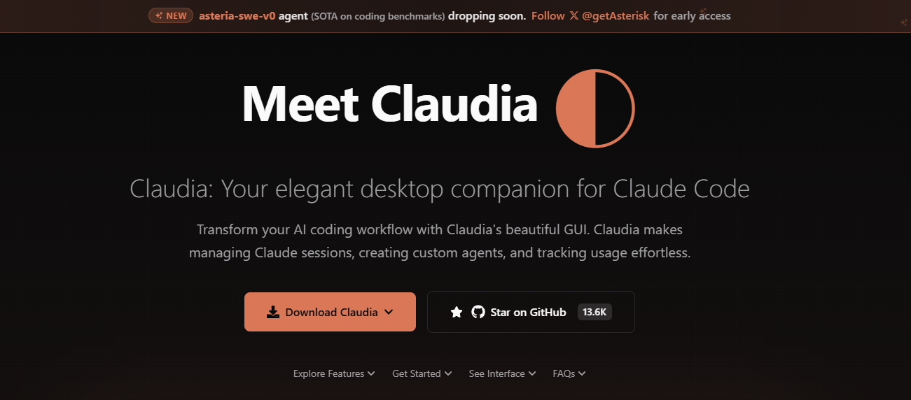 Claude Code's Desktop Client Claudia Launched: Redefines AI-Assisted Programming