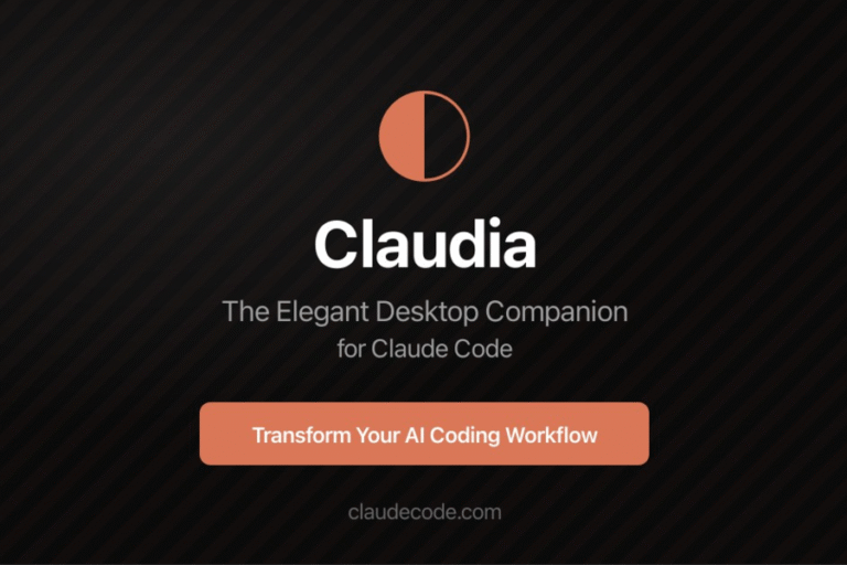 Claude Code's Desktop Client Claudia Launched: Redefines AI-Assisted Programming