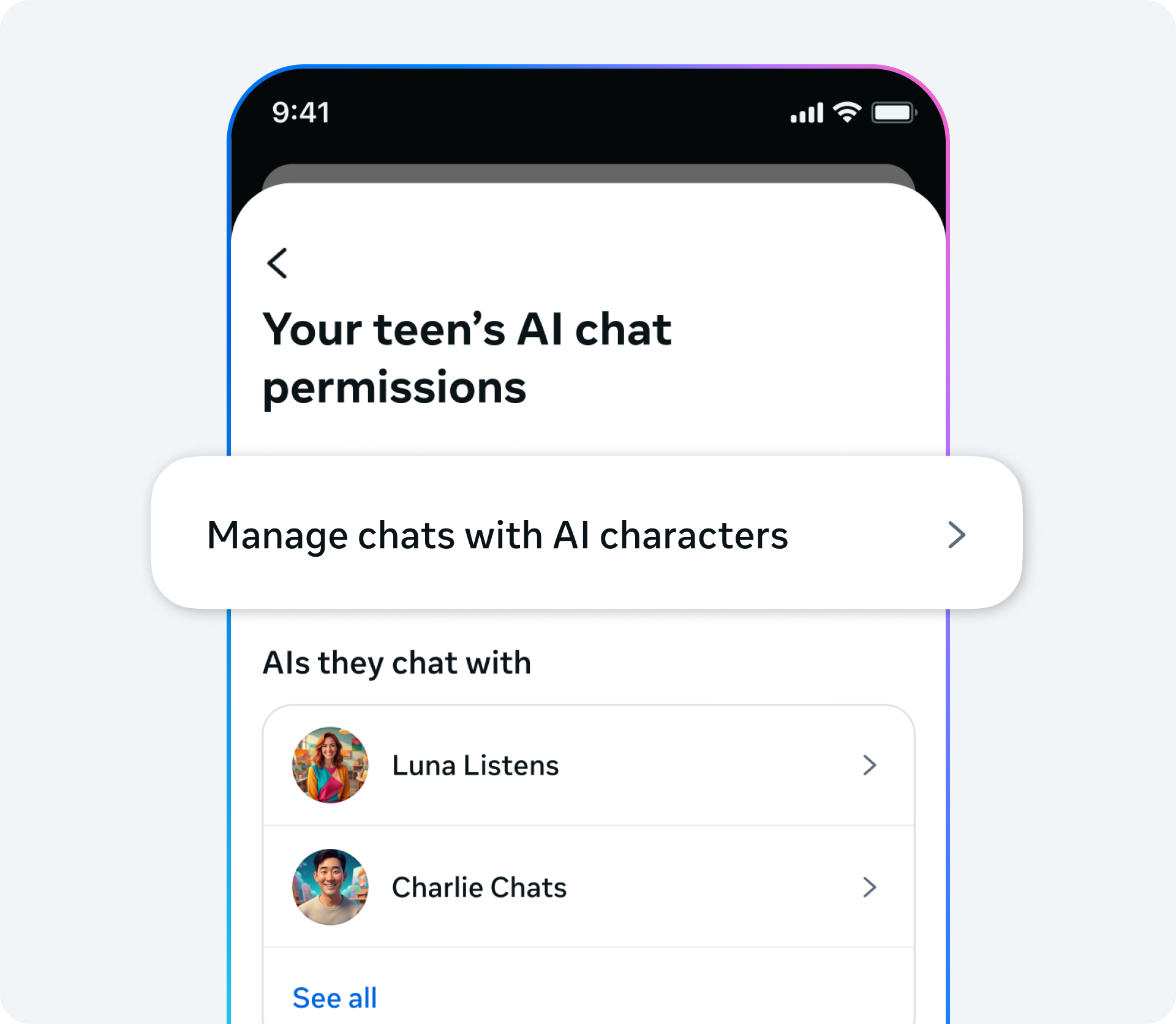 Introducing Meta Parental Controls for AI Companions to Safeguard Young ...